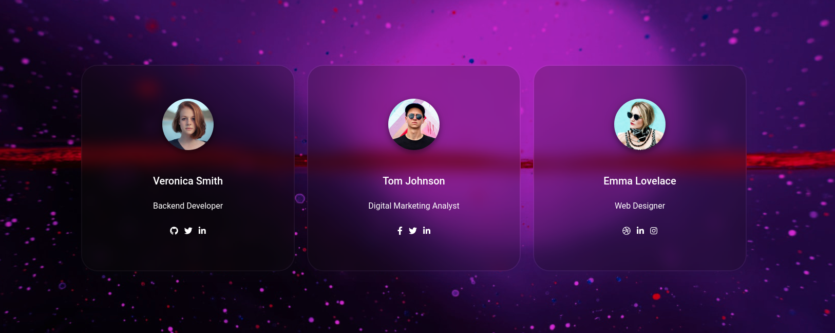 Using the glassmorphism UI trend in your web project Using the glassmorphism UI trend in your web project