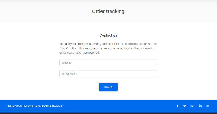 eCommerce Track My Order Page - Bootstrap 4 & Material Design 2.0 ... eCommerce Track My Order Page - Bootstrap 4 & Material Design 2.0 ...