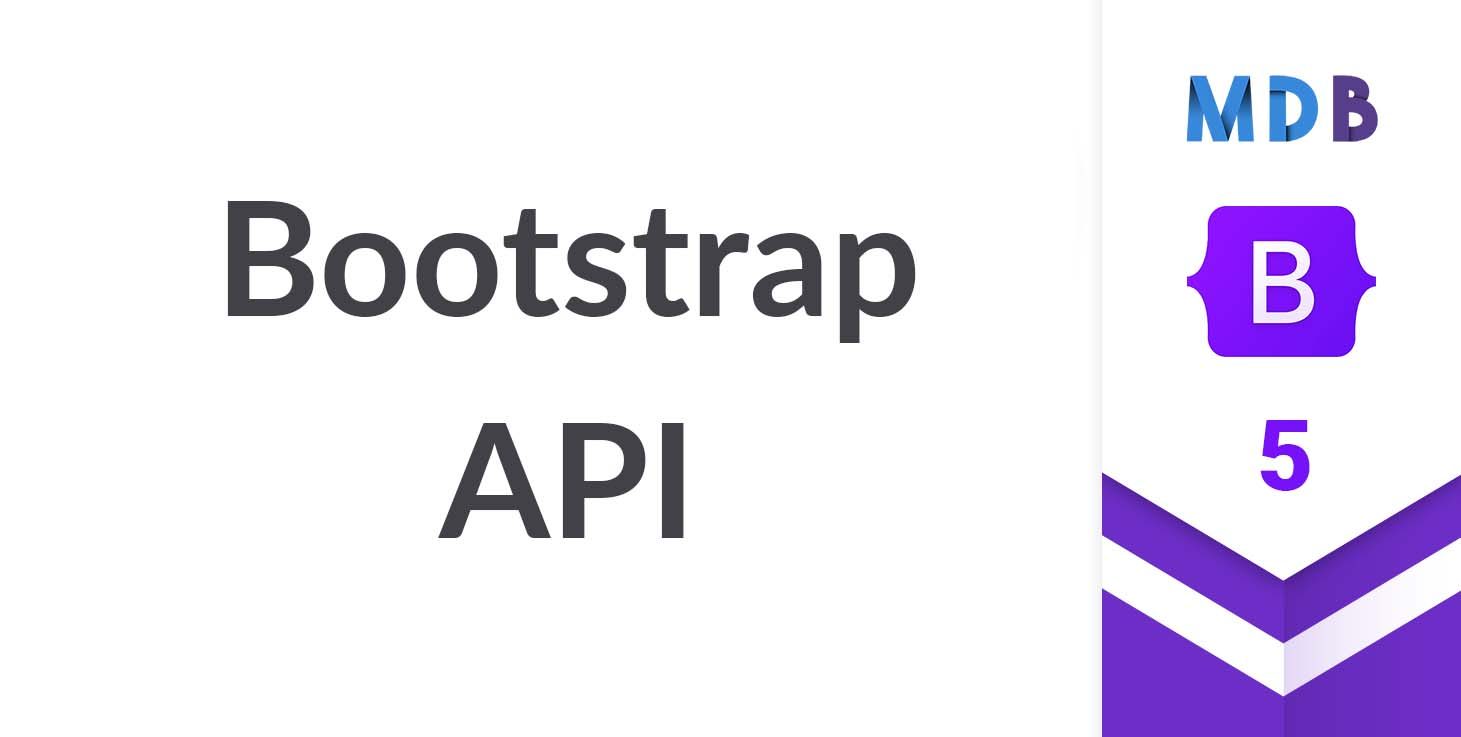 Bootstrap API - free examples & tutorial